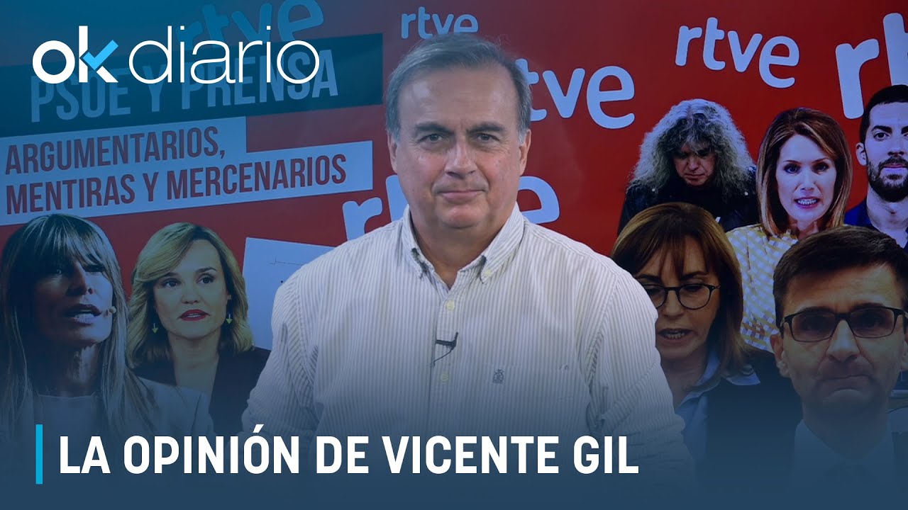 VICENTE GIL | "PSOE y prensa: Argumentarios, tertulias y mercenarios" - YouTube