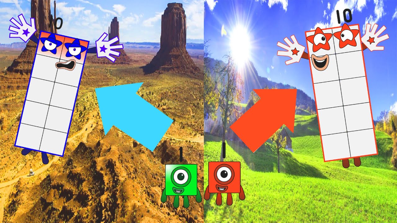 Numberblocks full season Difficulty Angryblocks Band Vs Numberblocks ...