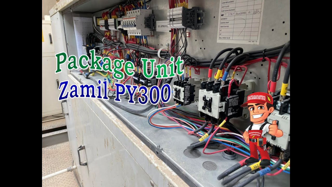 Check and Monitoring of (15~Tons) Zamil Package Unit - YouTube