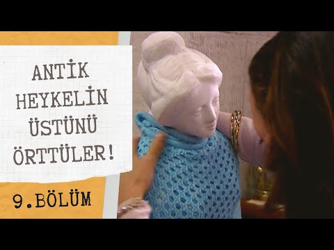 Antik Heykelin Üstünü Örtüyle Kapattılar! | Yabancı Damat 9. Bölüm