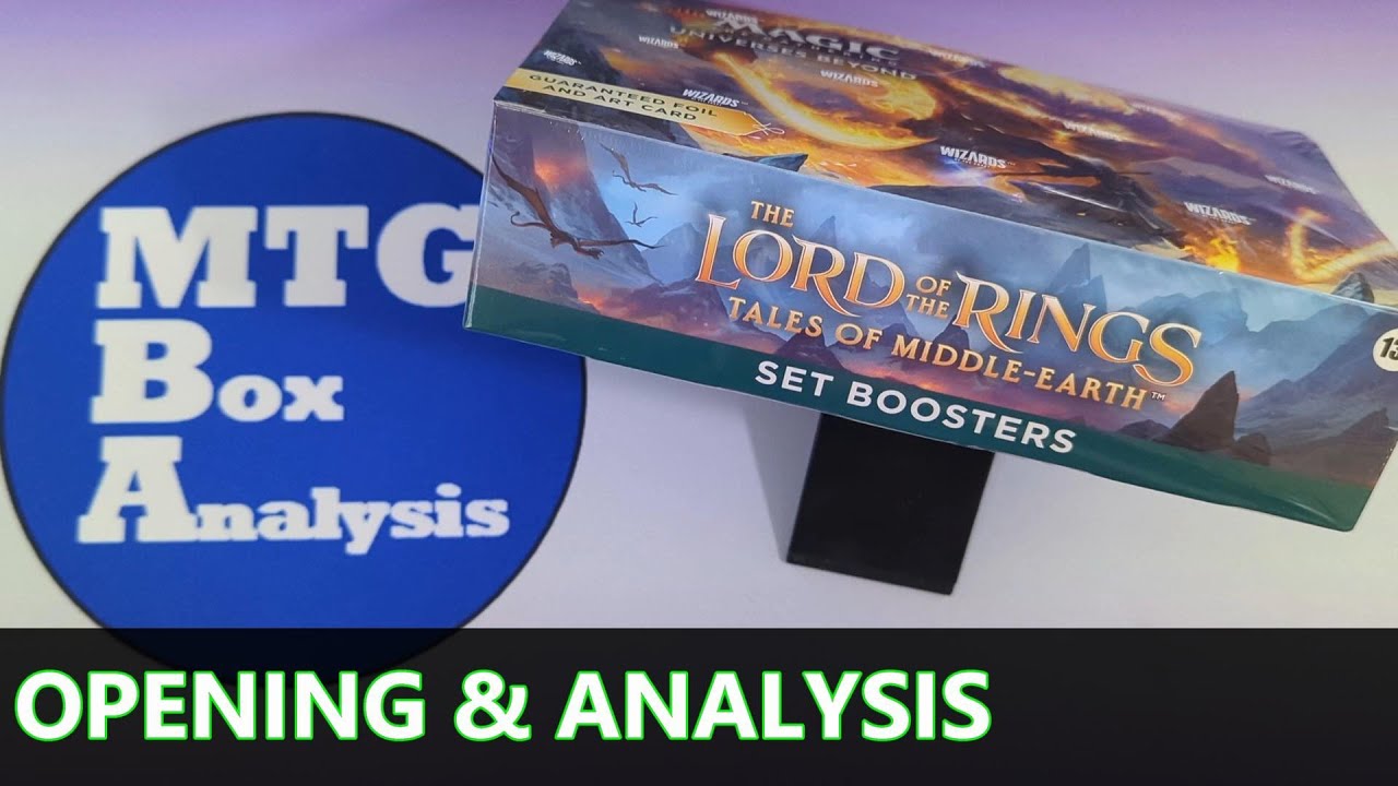 The Lord of the Rings - Set Booster Box - YouTube