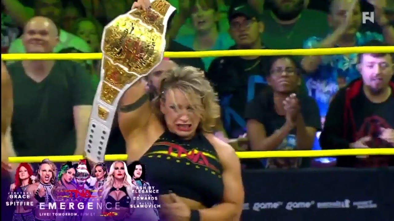 TNA IMPACT 8/29/2024 - Jordynne Grace Defeats Ash By Elegance NO DQ ...