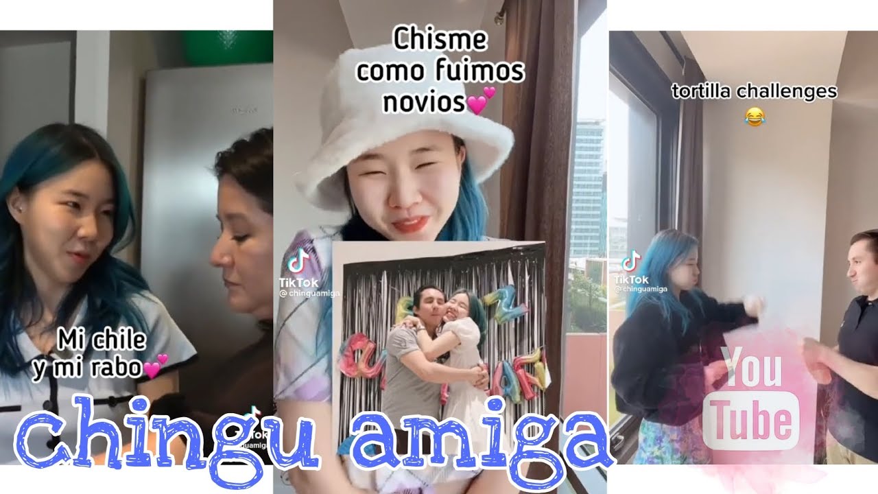 como conoció chingu amiga a su novio tik tok virales - YouTube