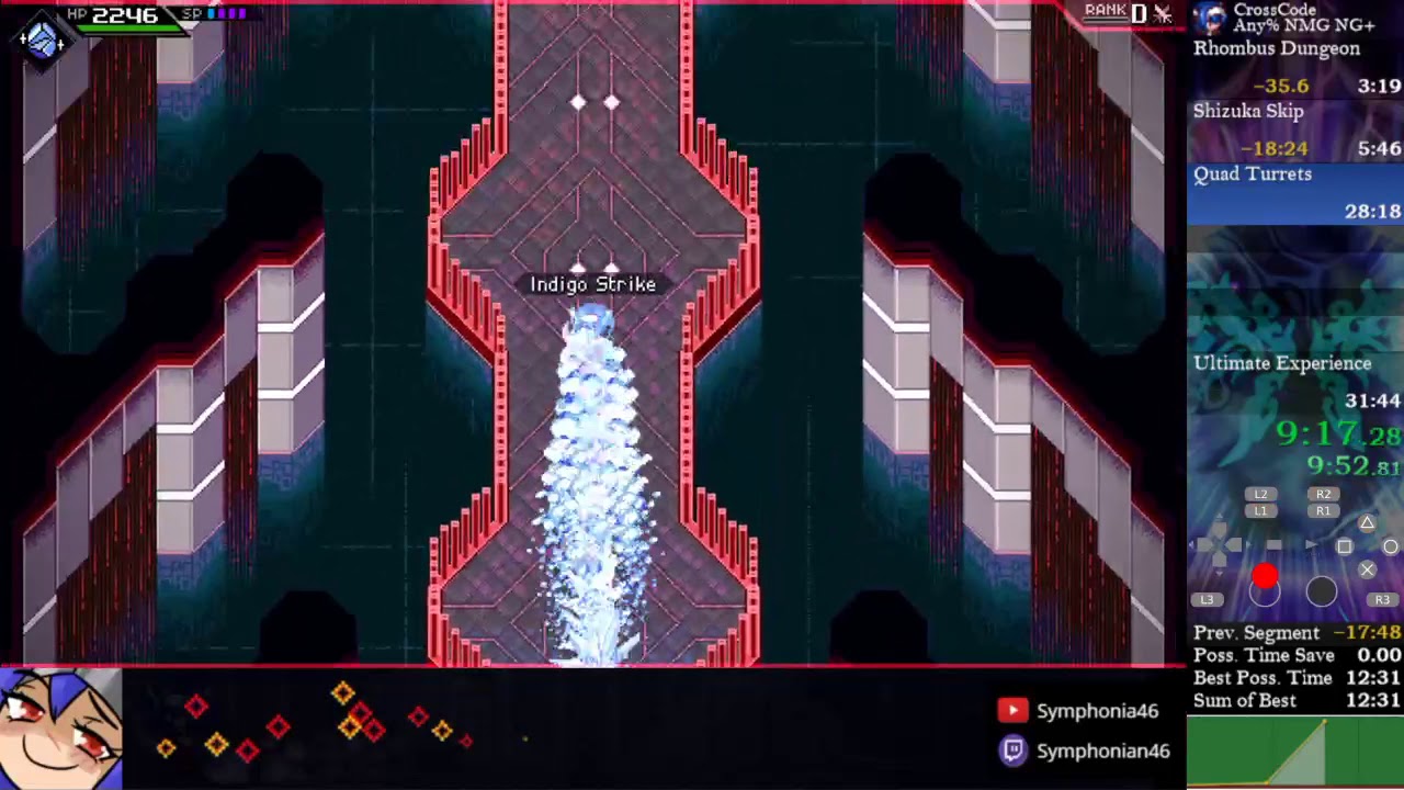 CrossCode Any% NMG NG+ Speedrun - 14:45 RTA (14:05 w/o loads) - YouTube