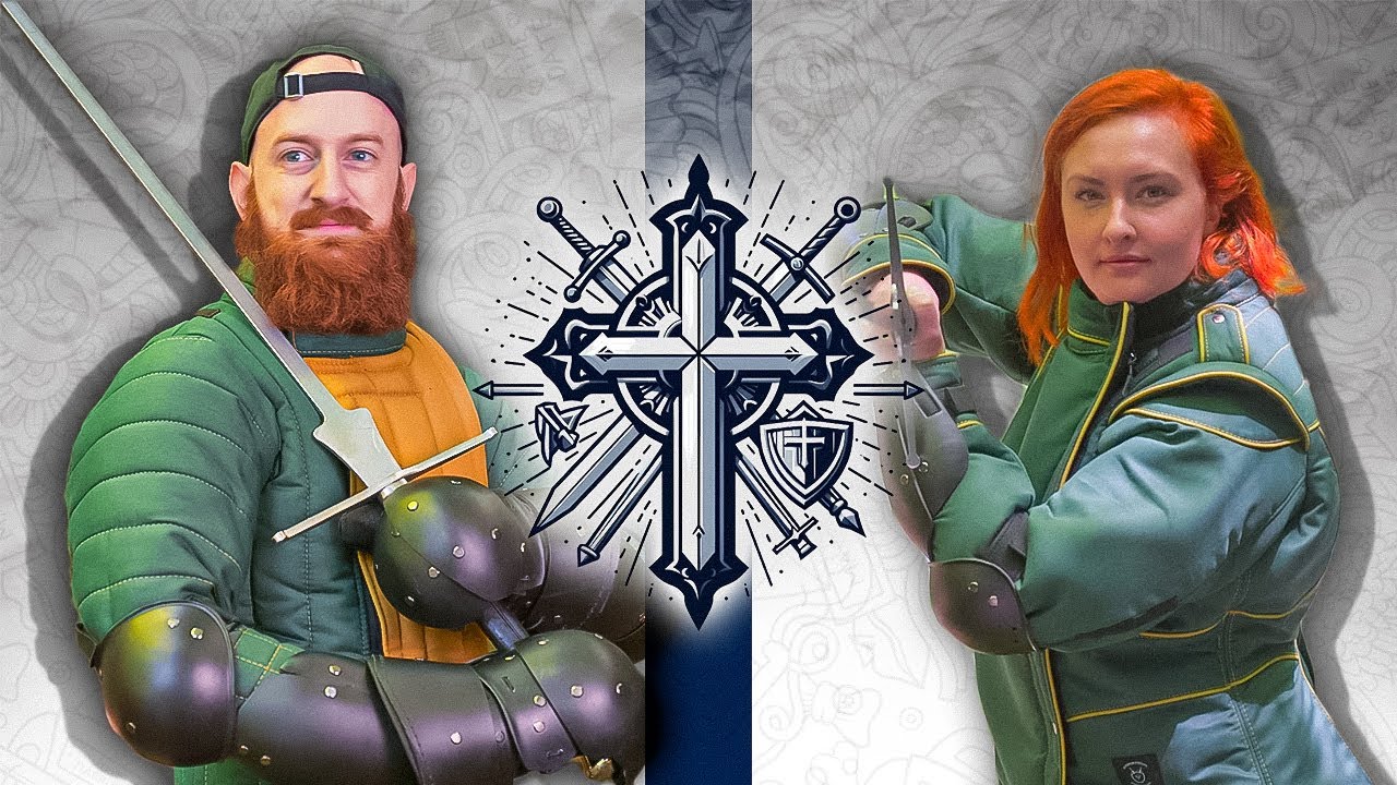 Man vs. Woman HEMA Face-off | Exciting Longsword Duel! - YouTube