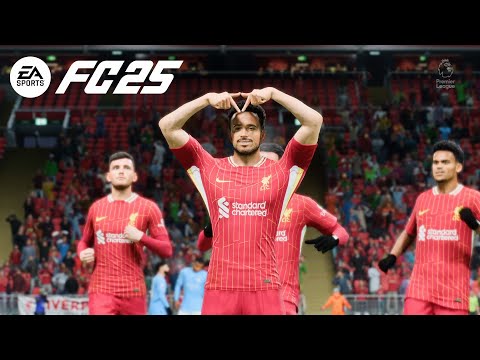 FC 25 - PremierLeague 24/25 13R Liverpool vs Man City - YouTube