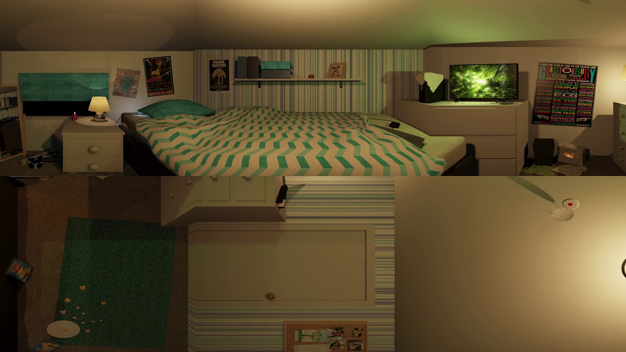 360 Bedroom Fire - Test Video - YouTube