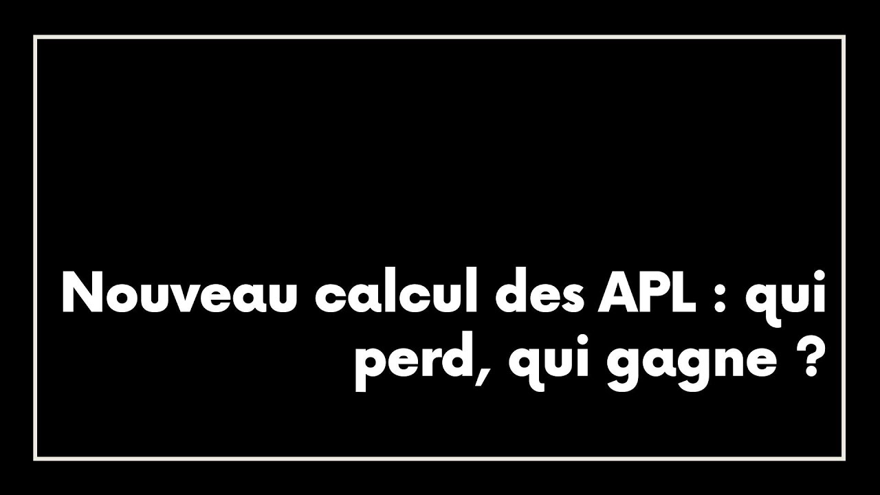 Le nouveau calcul des APL : qui sont perdant, et qui sont gagnant ...
