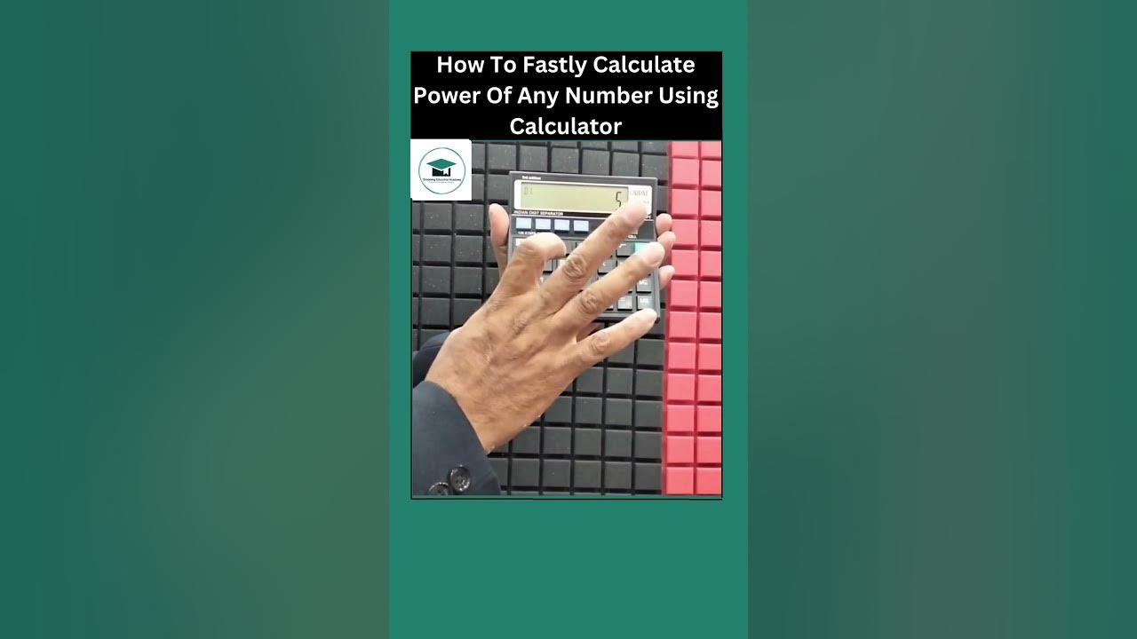 How To Fastly Calculate Power Of Any Number Using Calculator | CA ...