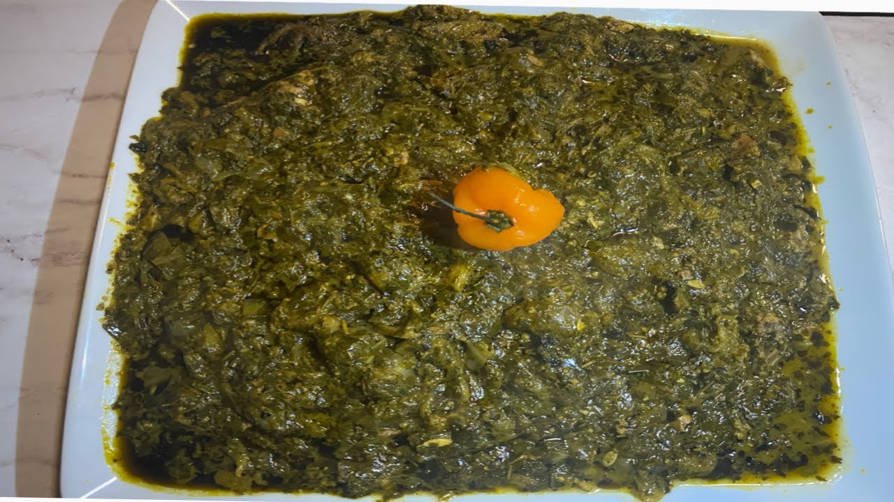 How to Cook Cassava Leaves ( PONDU ) - YouTube