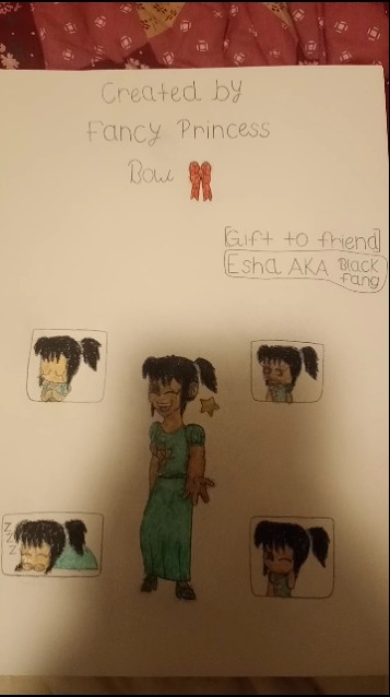 All about Esha drawing [Gift to friend] (Created by FPB + sketchbook ...