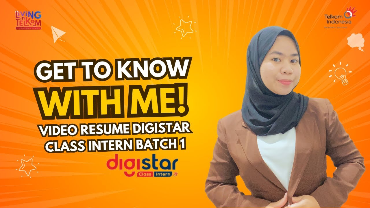 Video Resume Digistar Class Intern 2025 Batch 1 Mahasiswa | Ridha Queen ...
