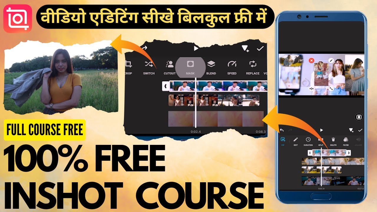 Inshot - Video Editing Course Free | How To Edit Like Pro | Basic To ...