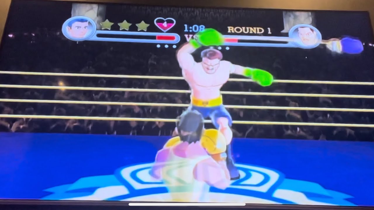Punch out Wii Title defense Opponent #9 Aran Ryan Rematch - YouTube