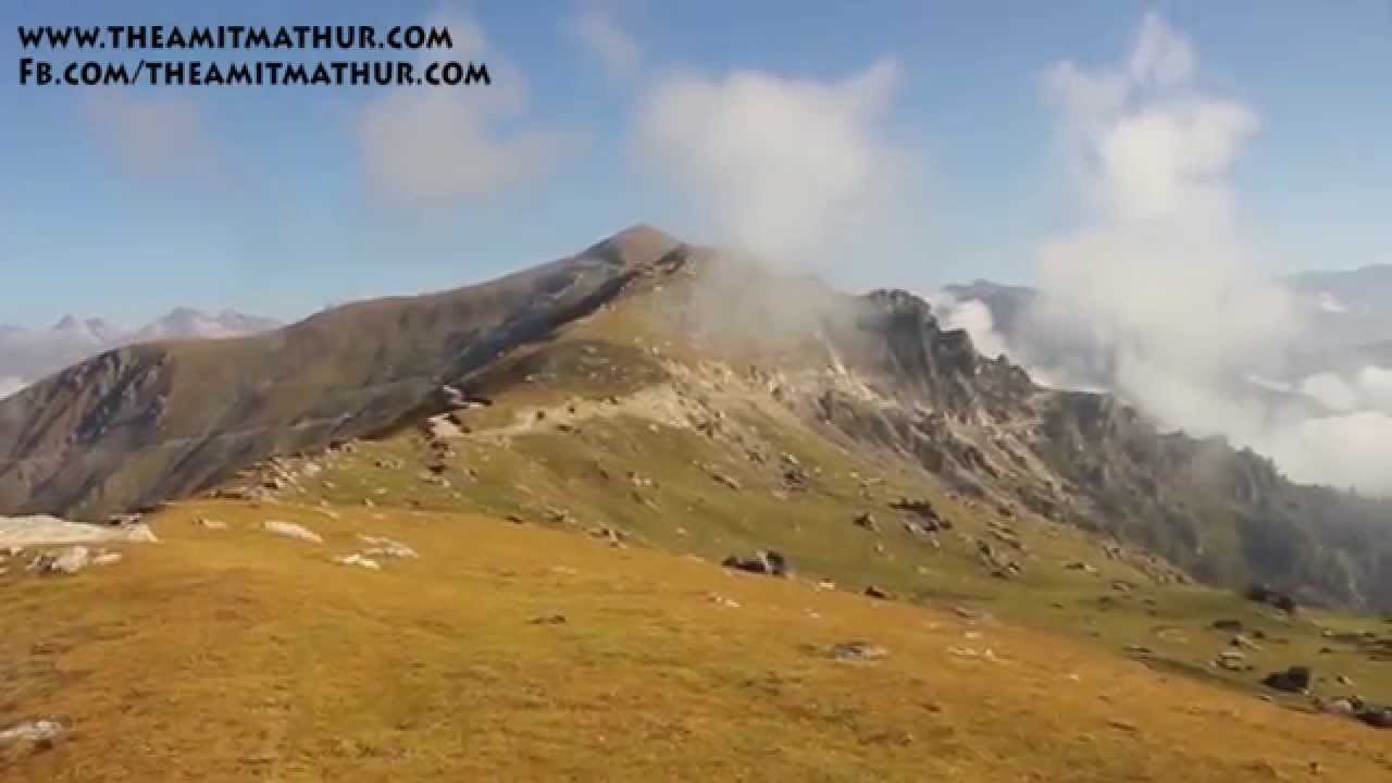 Chanshal Pass in September | Himachal Pradesh - YouTube