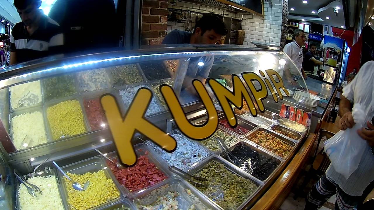 STREET FOOD KUMPiR - DIDIM - TURKEY - YouTube