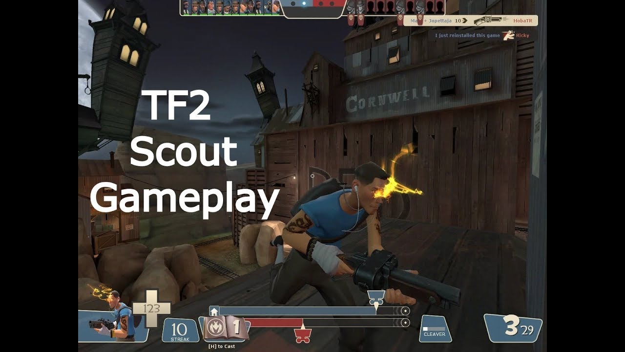 [TF2]:Helltower Scout Gameplay - YouTube
