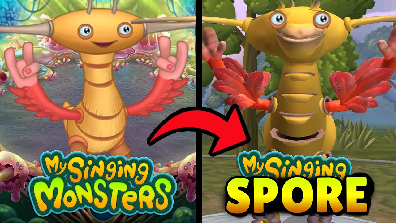 Piplash Ethereal Workshop but in SPORE! (My Singing Monsters) - YouTube