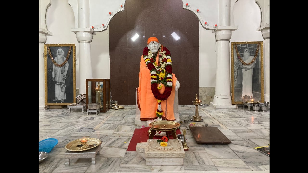 Live Darshan of Shri Shirdi Sai Baba from Malleshwaram, Bangalore - YouTube