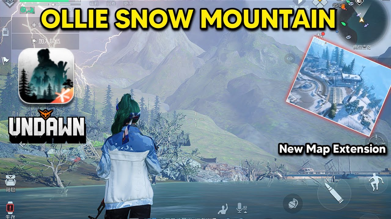 Undawn Mobile iOS Gameplay - New Map (Ollie Snow Mountain) - YouTube