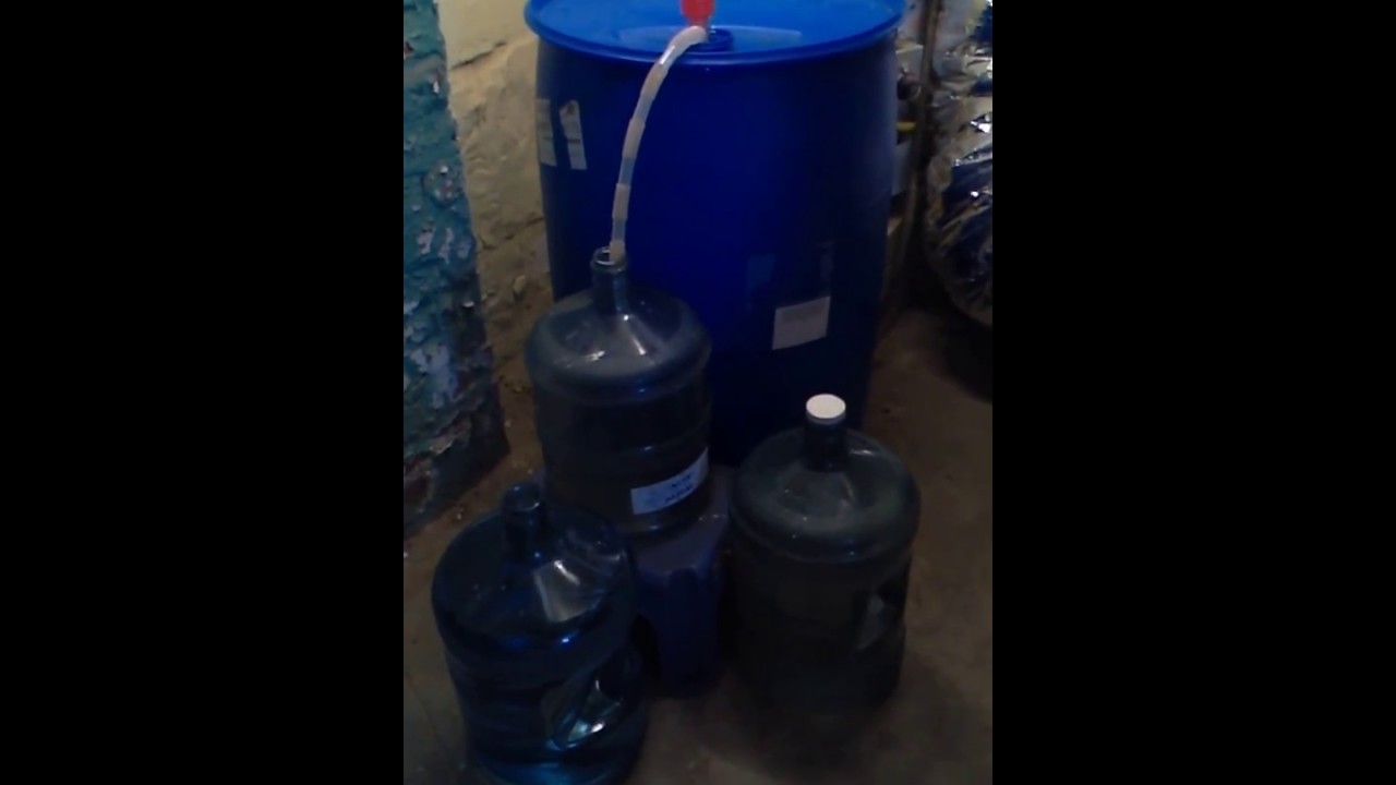Capturing air conditioner condensate water - YouTube