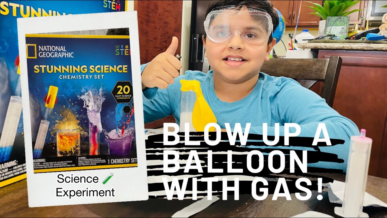 Stunning Science 🧪!!Blow up a balloon with gas😱||Science Experiment🧑‍🔬 ...