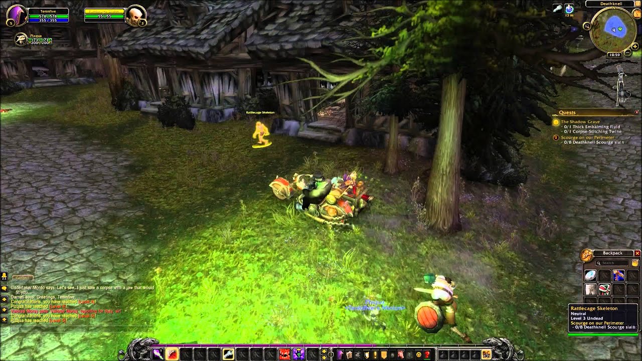 World of Warcraft Level 10 in 5 Minutes - YouTube