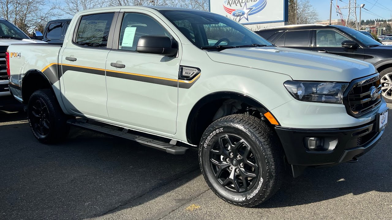 New 2022 Ford Ranger XLT Supercrew 4X4 - YouTube