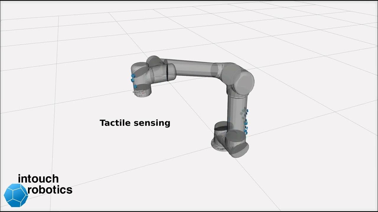 Multi-modal tactile sensing on a Universal Robot (UR5) - YouTube