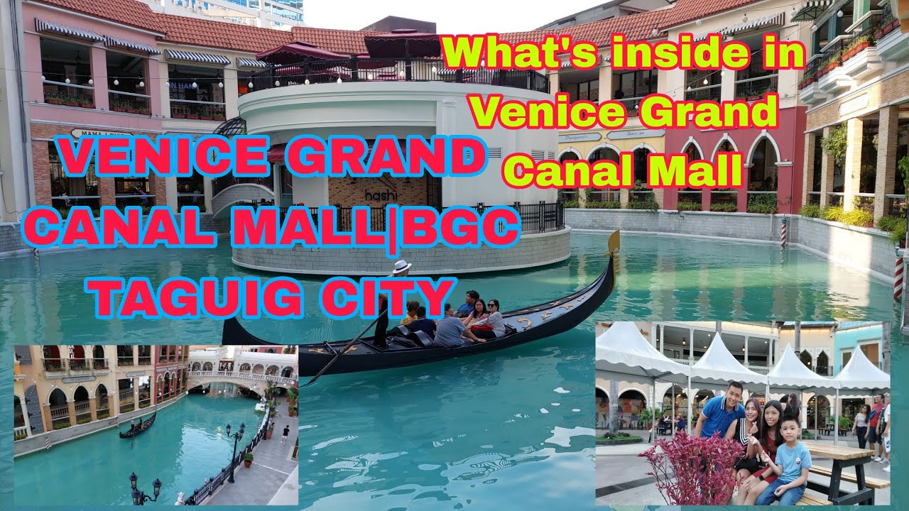 Taguig Bgc Venice Venice Grand Canal Mall: Italy In Taguig City