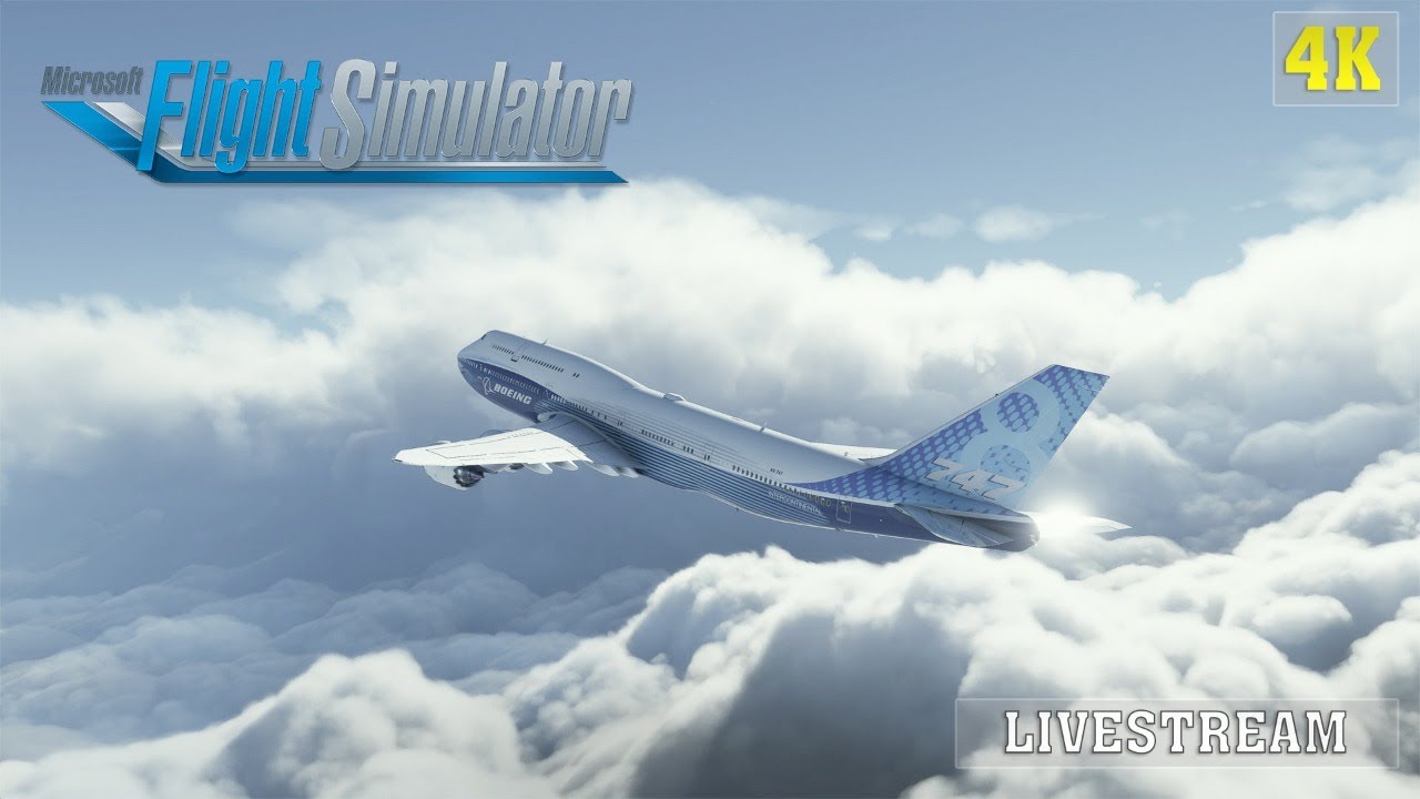 Microsoft Flight Simulator 2020 4K Ultra Settings *LIVESTREAM* | 10900K ...