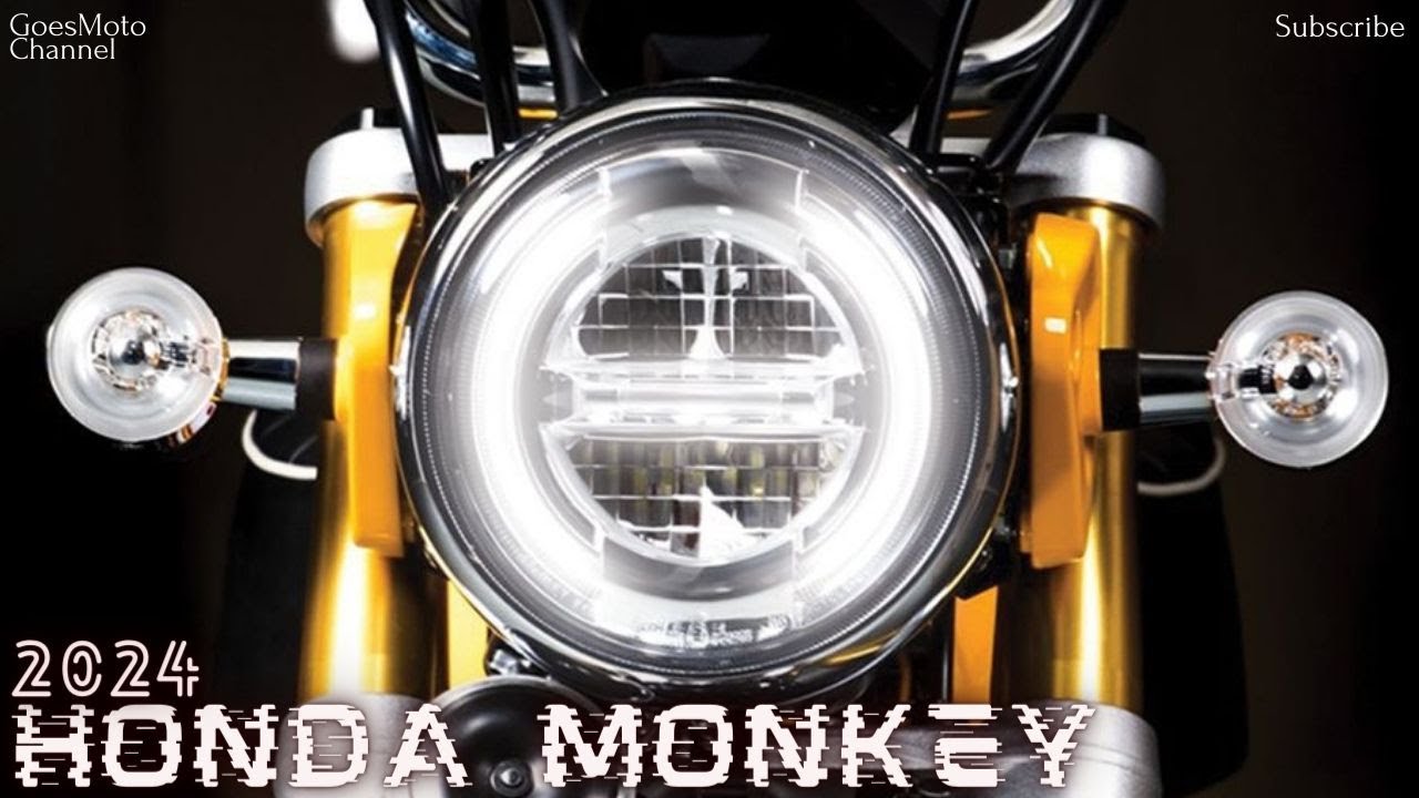 2024 Honda Monkey : The Future of Ultimate Urban Motorcycle - YouTube