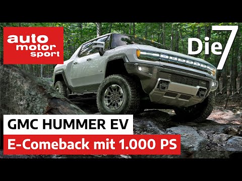 E-Comeback mit 1.000 PS - 7 Fakten zum GMC Hummer EV | auto motor und sport