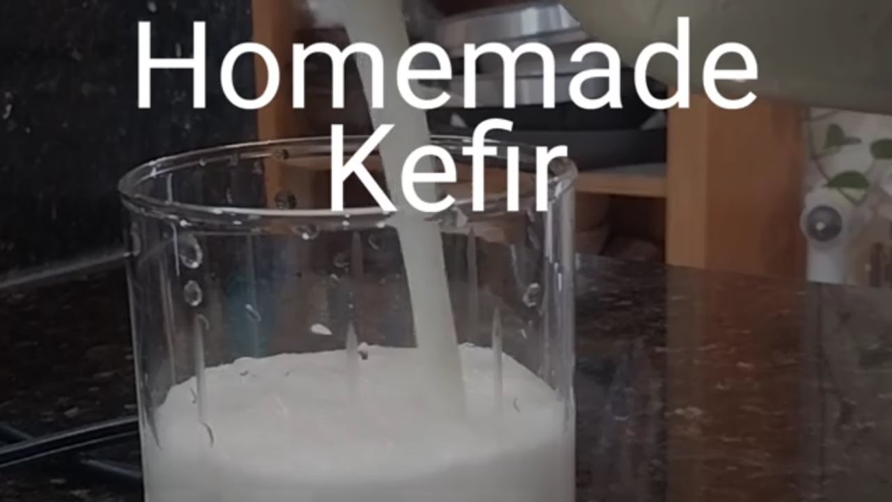How to Make Kefir at Home with Kefir Grains - YouTube