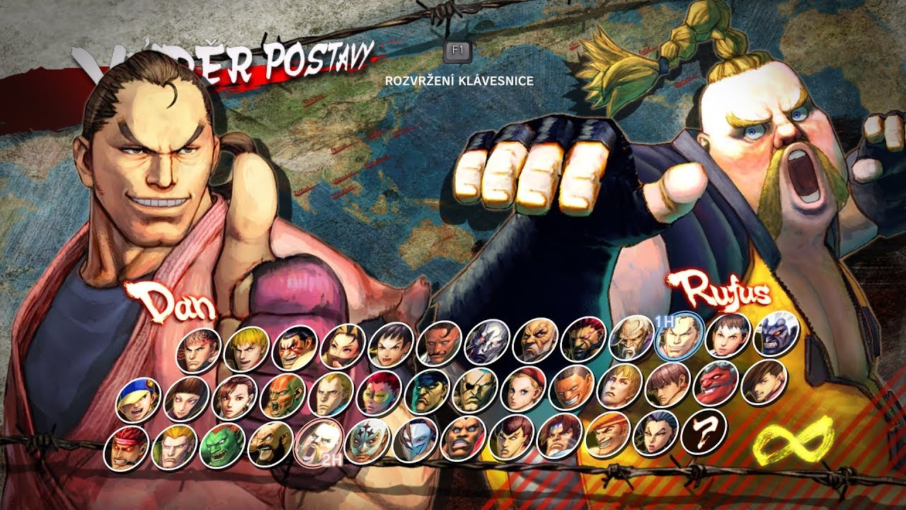 Dan Hibiki vs Rufus, Ultra Street Fighter 4, usf4, Ultra Street Fighter ...