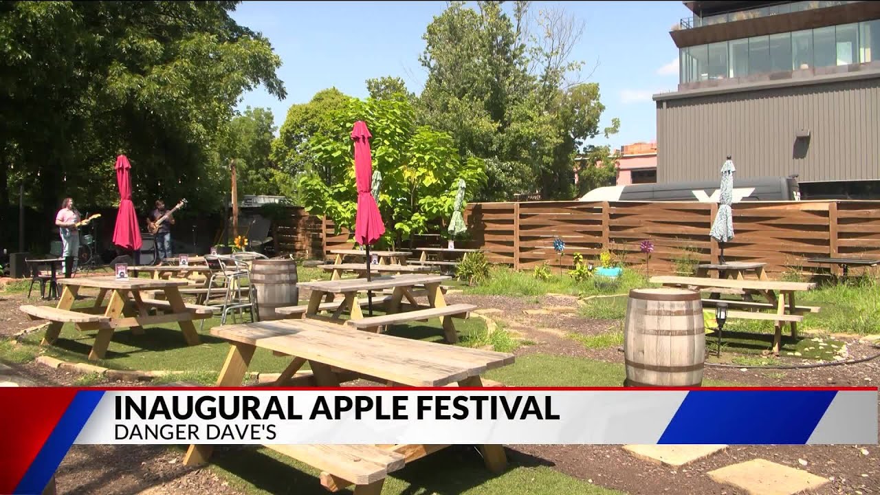 Danger Dave's hosts inaugural apple festival - YouTube