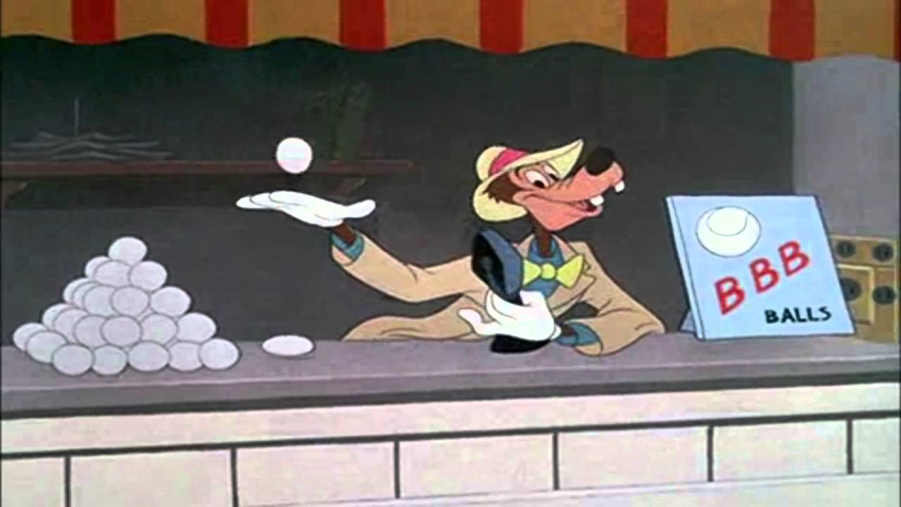 Goofy's Loaded Racquet Balls - YouTube