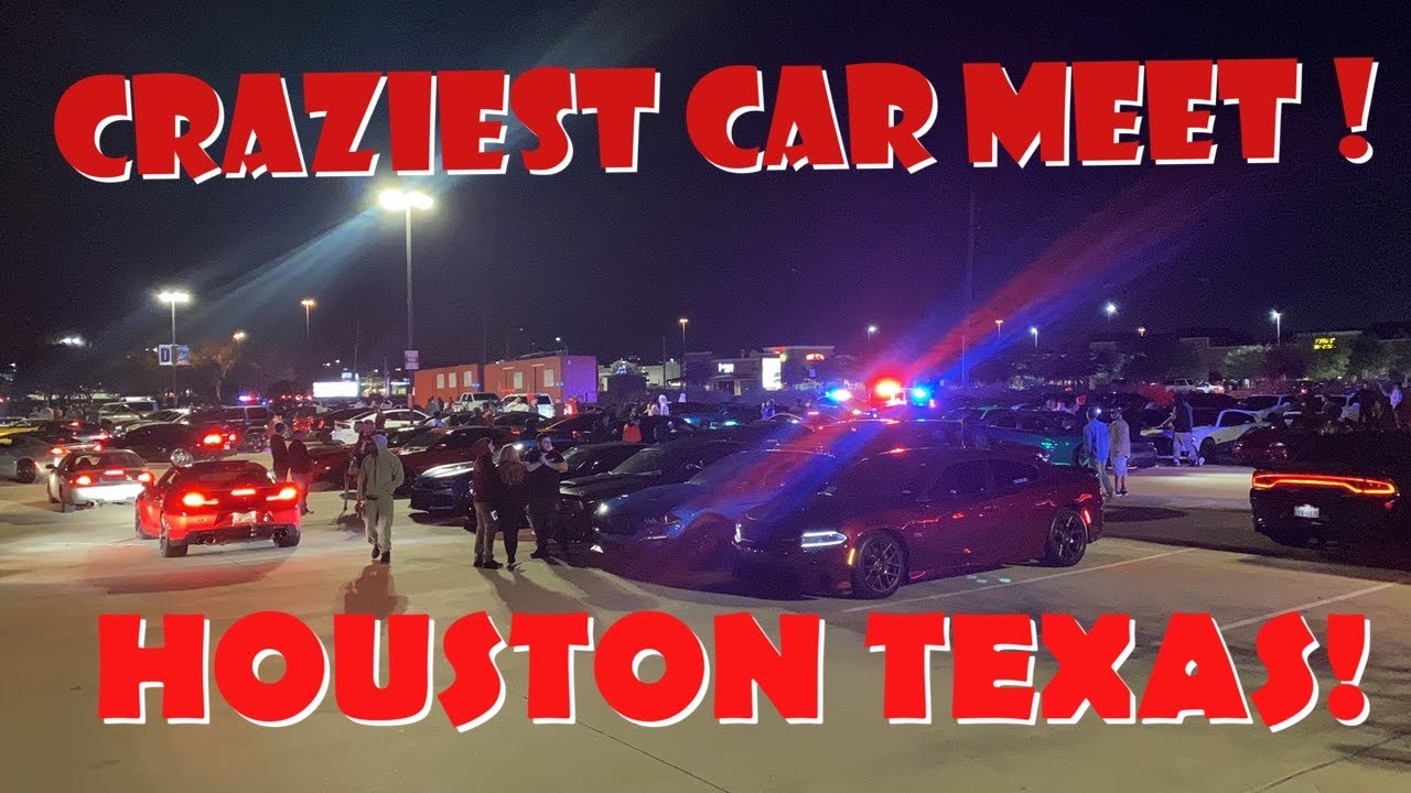 BROUGHT my Pontiac G8 GT to a HOUSTON WILD MOPAR MEET ! POLICE KICKED ...