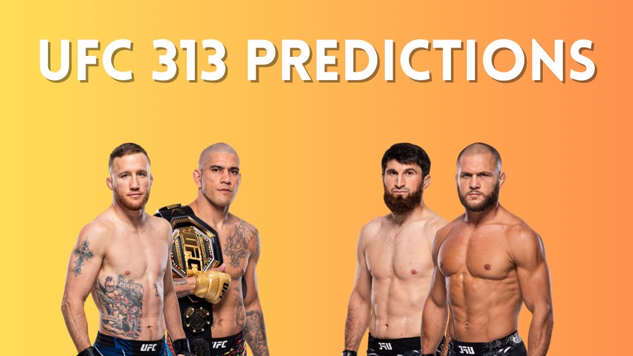 UFC 313 Main Card Predictions & Full Breakdown - YouTube