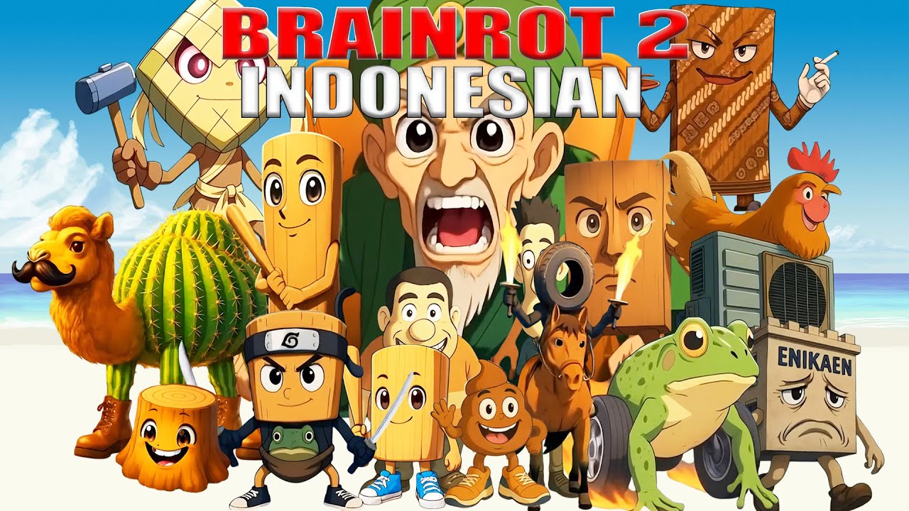 INDONESIAN BRAINROT: ANIME OPENING (P.2) | Official Music Video - YouTube