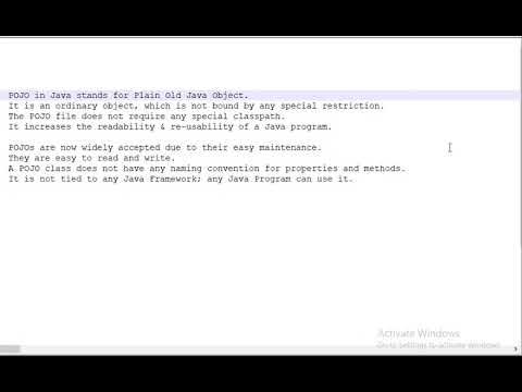 Pojo java class explanation by Arjun #java #automation #immediate # ...