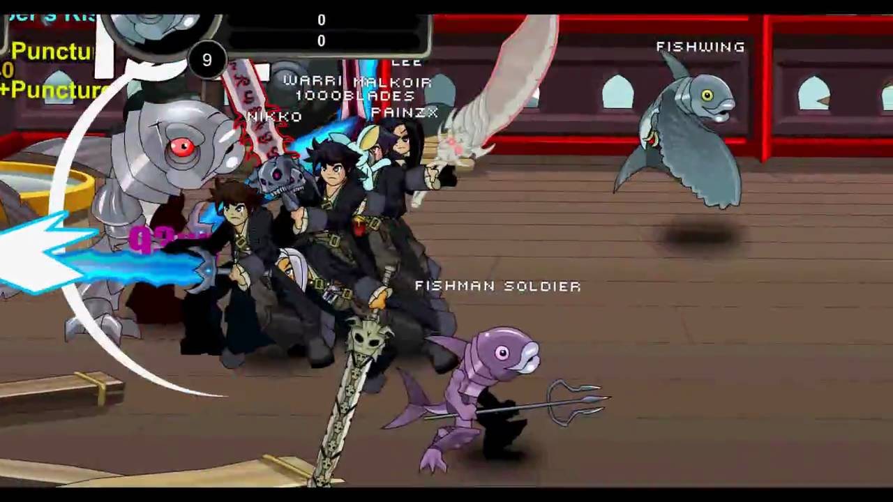AQW Alpha Pirate'z Randomness!? - YouTube
