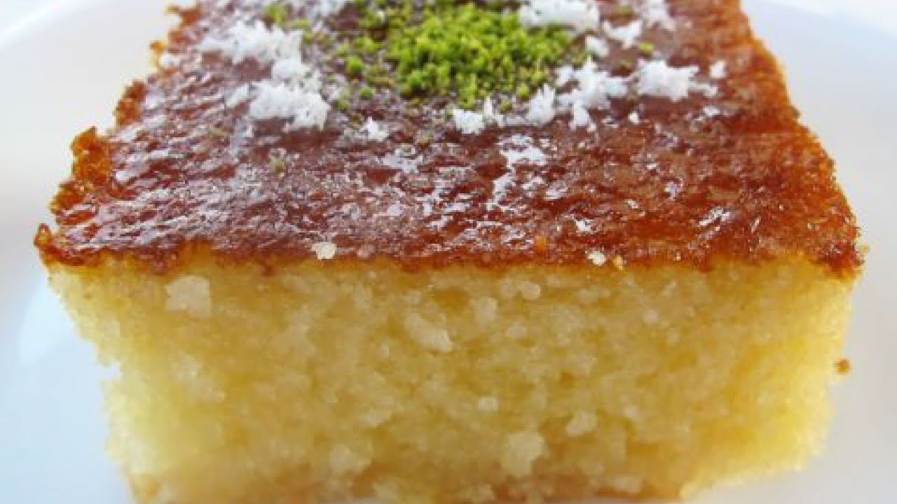 Turkish Revani | How to make semolina cake ! - YouTube