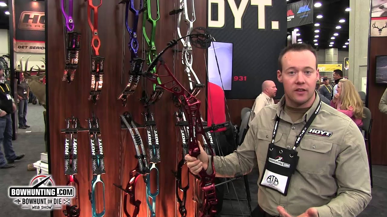 Hoyt Archery HyperEdge Target Bow 2016 ATA Show - YouTube