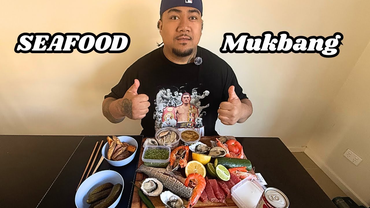 Seafood Mukbang - YouTube