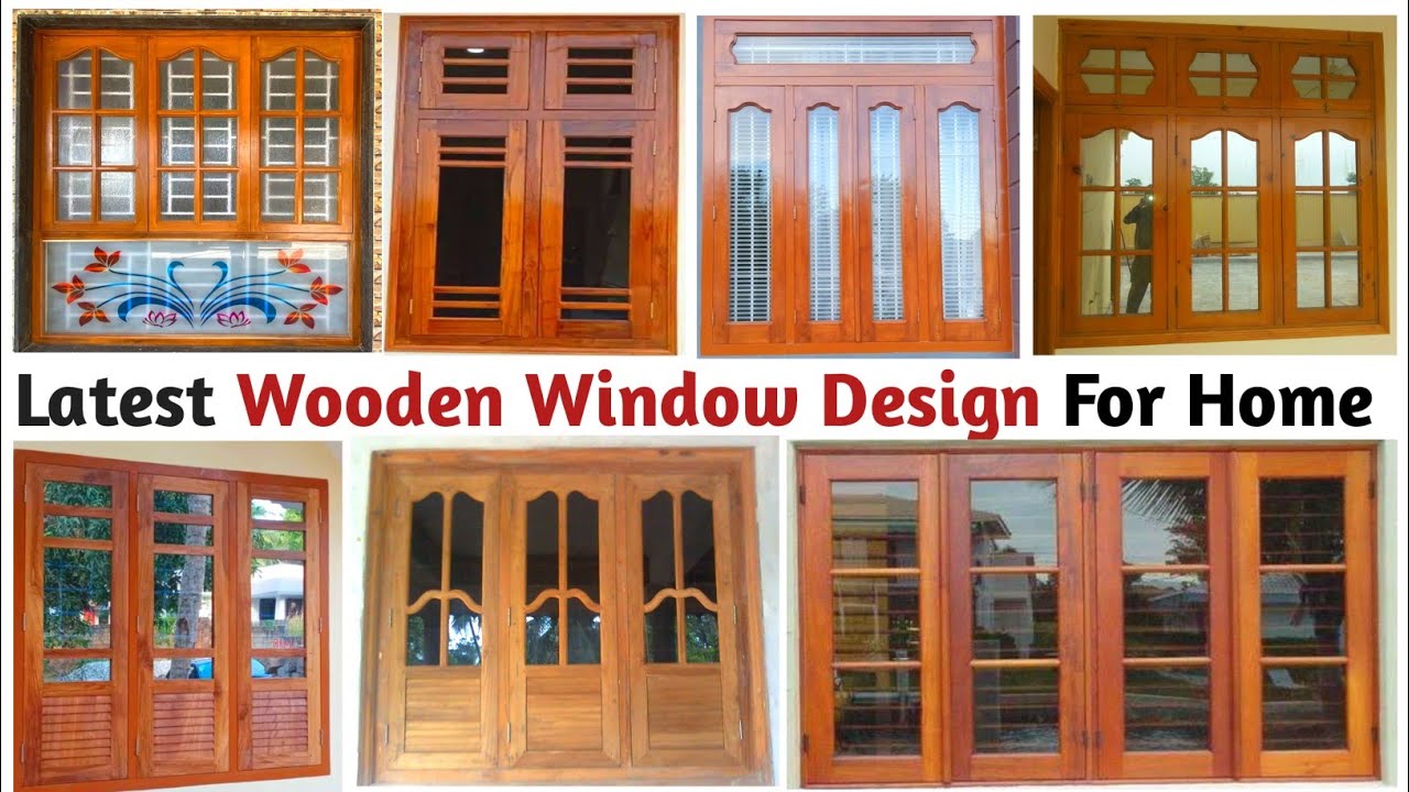 Latest Wooden Window Design For Home /Window Design Ideas /Wooden ...