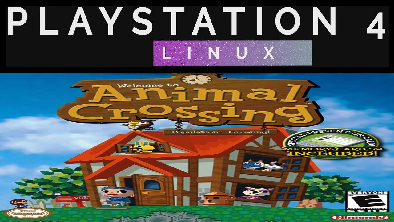 Animal Crossing (2002) on PS4 FAT 5.05 | PS4 LINUX | - YouTube