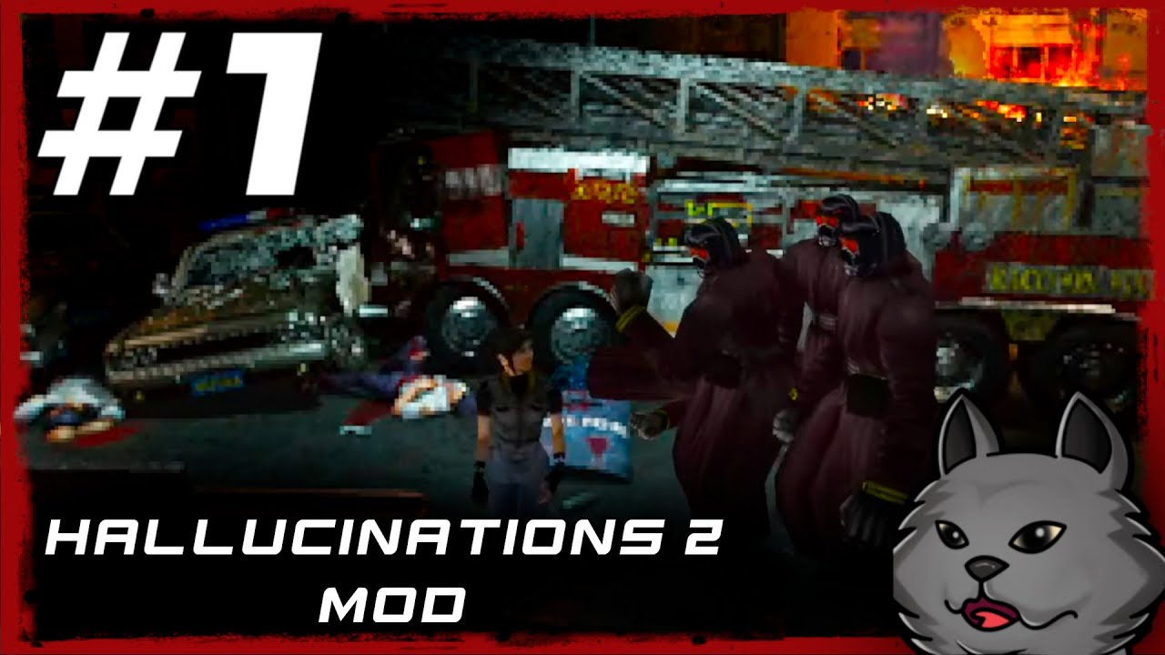 RESIDENT EVIL 2 - HALLUCINATIONS 2 MOD - DAY I - YouTube