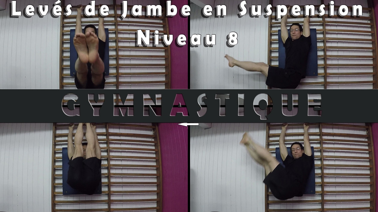 Levés de Jambes en Suspension niveau 8 - Half Wipers - YouTube