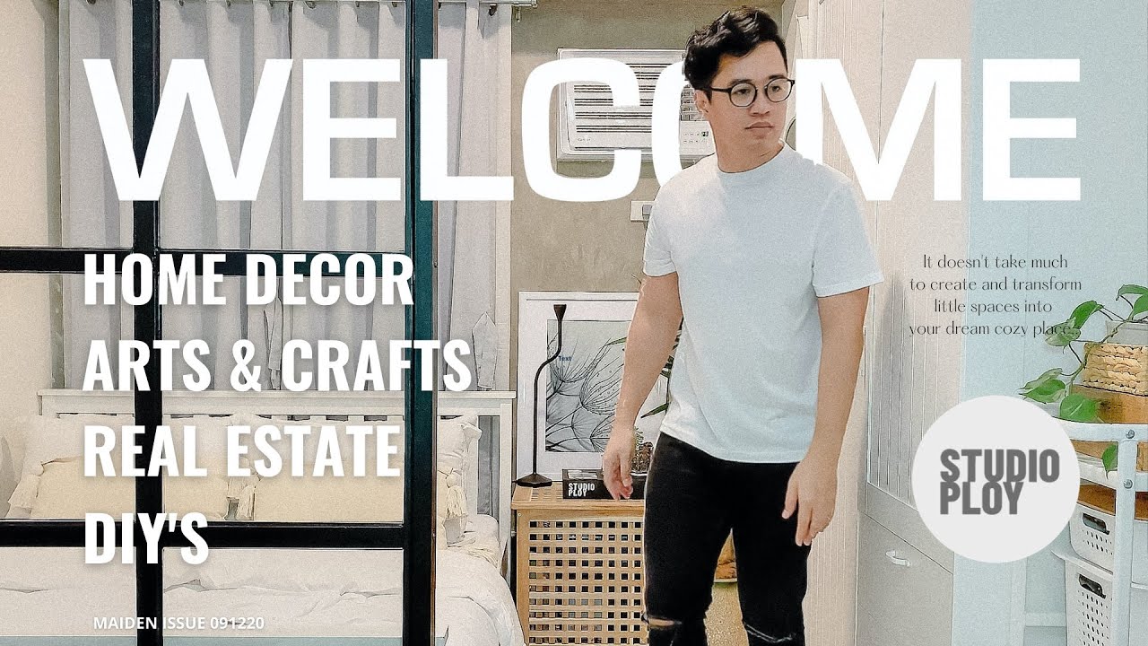 WELCOME to STUDIO PLOY | Home Decor + Arts and Crafts + Real Estate + DIY's - YouTube